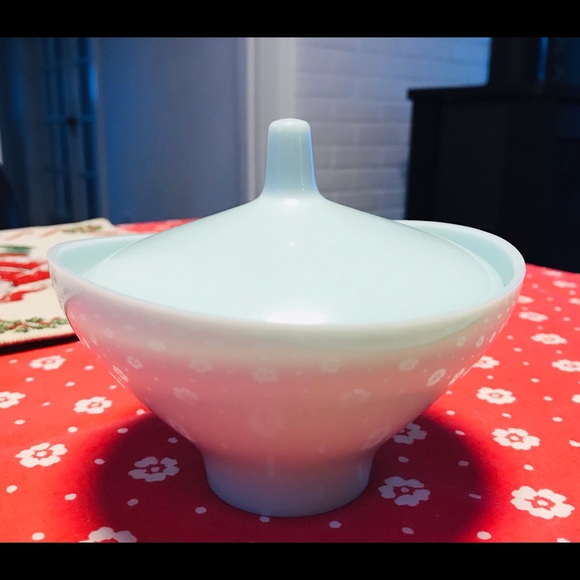 Melmac | Kitchen | Vintage Light Blue Melmac Estra Sugar Dish Atomic ...